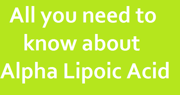 All you need to know about ALA